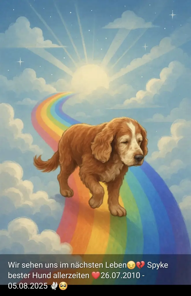 Spyke (*26.07.2010 - ︎05.08.2025) - ROSENGARTEN-Sterne